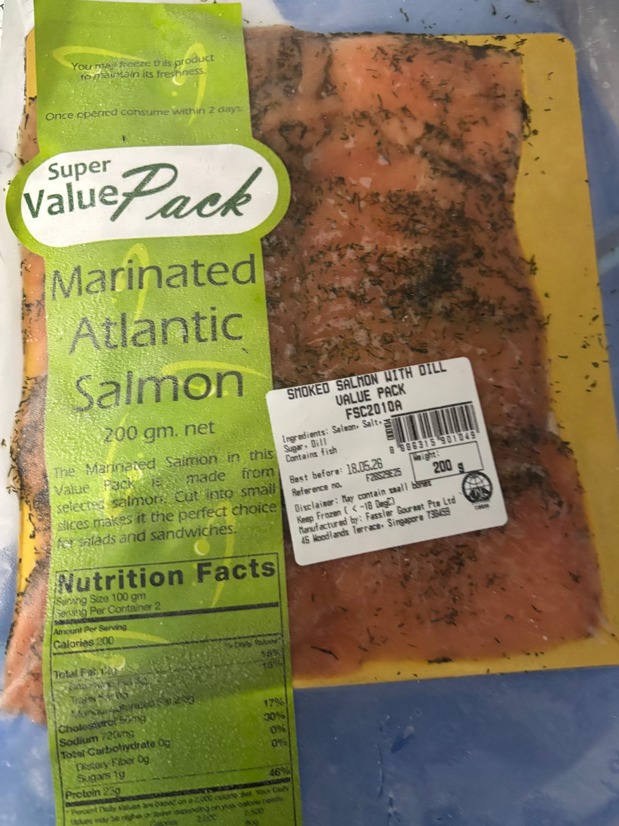 Marinated Atlantic Smoked Salmon Value Pack (200g) – Fassler Gourmet