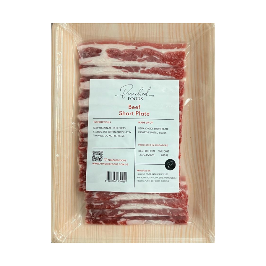 US Karubi Beef Short Plate 200g – Fassler Gourmet